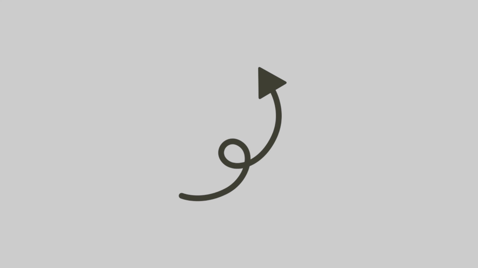 Free Curly Arrow Animation (Black & White) - Mirin’s Stock Footage