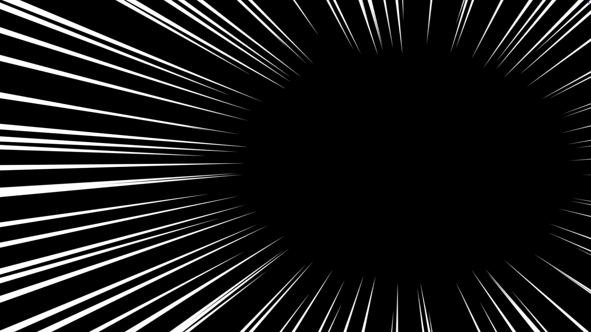 Manga Speed Lines Emphasis Effect Video – Free Download - Mirin’s Stock ...